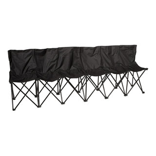 Portable Sports Bench With Back, Sits 6 People, - Contemporary ...