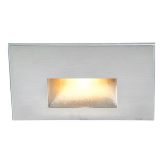 1-Light LED 12V LEDme Horizontal Step and Wall Light in Stainless Steel ...