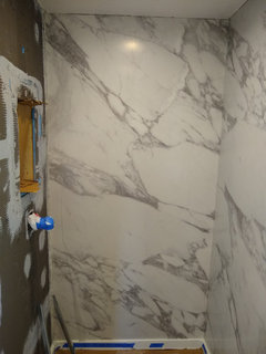 Flexstone/Sentrel panels - calacatta white pictures