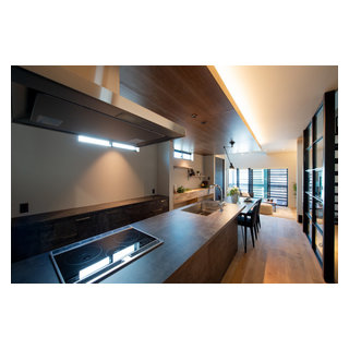 LDK空間 - Modern - Living Room - Nagoya - by PASSIVE DESIGN COME HOME | Houzz
