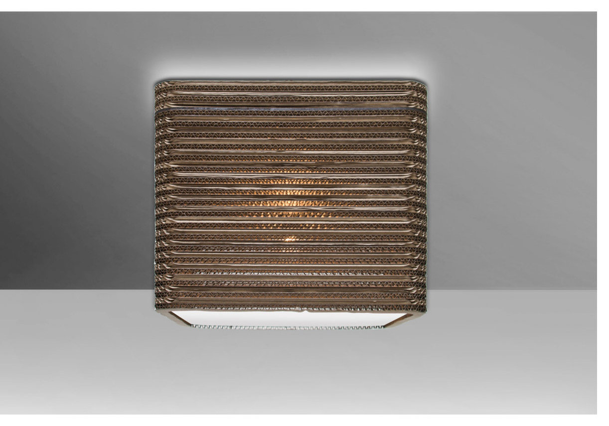Kirk 12 1 Light Semi-Flush Mount, Bronze - Transitional - Flush-mount ...