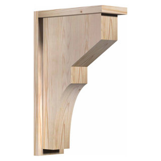 Monterey Corbel w/Backplate, 14"Dx22"H - Transitional - Corbels - by ...