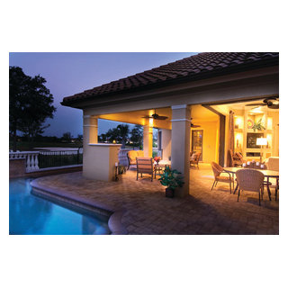 Sater Design Collection's 8052 "Caprina" Home Plan - Mediterranean ...