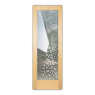 Interior Prehung Door or Interior Slab Door - Matrix Angles - Primed ...