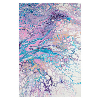 Dalyn KK19 Lavender Area Rug, Runner 2'3" x 7'6" - Contemporary - Hall ...