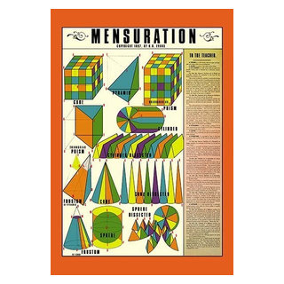 Mensuration #2, 20" x 30" - Traditional - Prints And Posters - by ...
