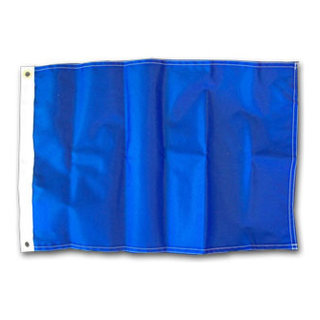 Black, 12"x18" Solid Color Nylon Flag - Contemporary - Flags And ...