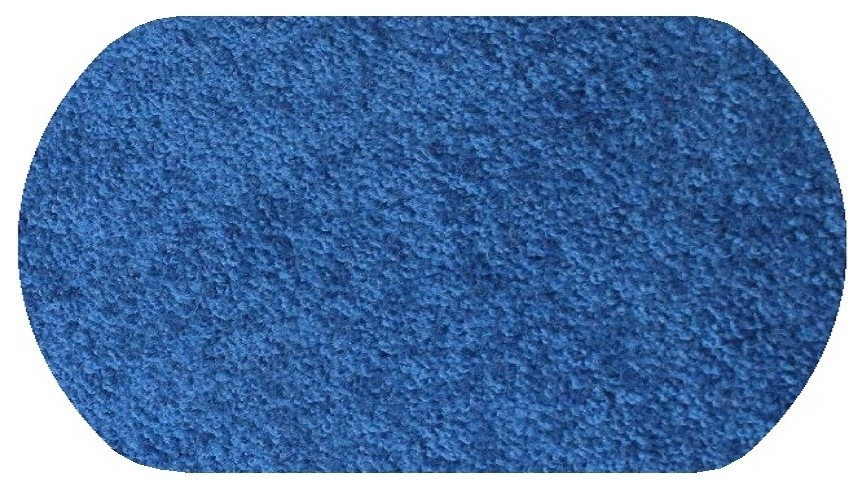 Shaw, Om Ii Seaside Royal Blue Carpet Area Rugs 30 oz Cut Pile, Oval, 6 ...