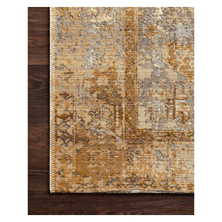 Loloi Mika MIK-11 Antique Ivory/Copper Area Rug, 2'5"x4' - Contemporary ...