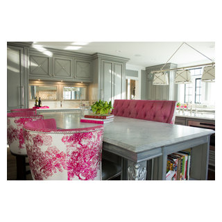 Luxurious Kitchen Expansion - Shabby-chic Style - Kitchen - Cedar ...