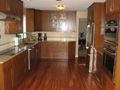 Where are all the non-white kitchens?