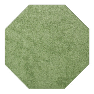 Modern Plush Solid - Pet and Kids Friendly Made in USA, Area Rug, 6 ...