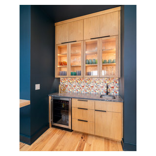 Egg Residence - Contemporary - Home Bar - Austin - by Carla Royder ...
