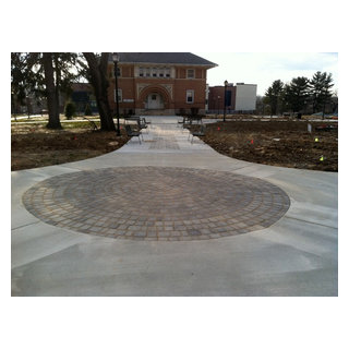 Concrete with Paver Inlays - Philadelphia - by Eagle Green Construction ...