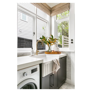 Ross (Main Bathroom, Laundry, 2 Powder Rooms) - Traditional - Laundry ...