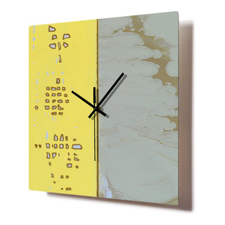 HangTime Designs Sentry Vertical Clock - Modern - Wall Clocks - by ...