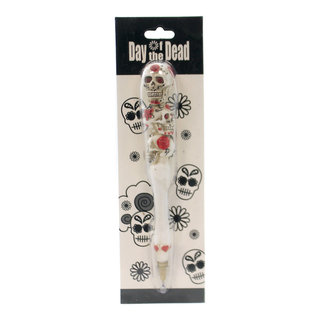 Halloween DAY OF DEAD PEN RED Polyresin Halloween 10852 - Eclectic ...
