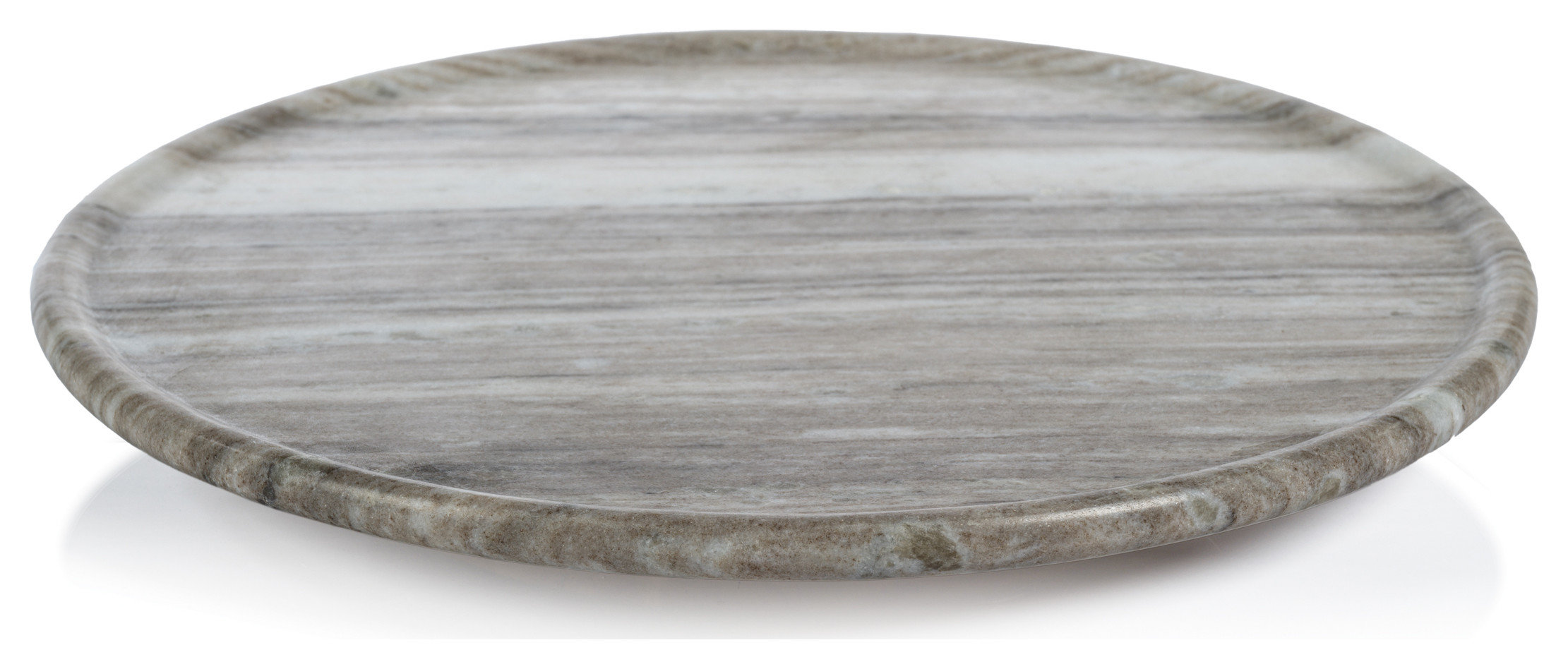 Amasya Regal Marble Lazy Susan, Large - Contemporary - Pantry And ...