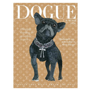 Giant Art 72x54 Dogue Fine Art Giant Canvas Print in Multi-Color ...