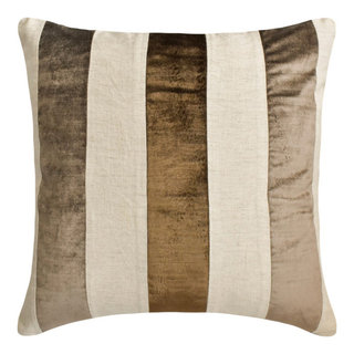Chartreuse Green Velvet Patchwork Throw Pillow Cover - Velvet Band ...