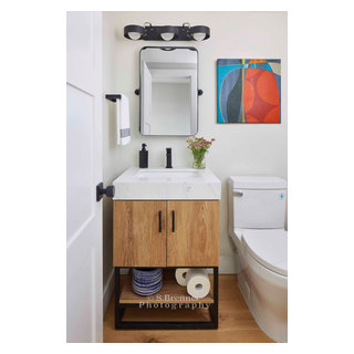 S Foothill Powder Room - Industrial - Powder Room - Denver - by Red ...