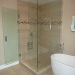 "Classy" Free Standing Shower Column, Hot and Cold - Contemporary ...