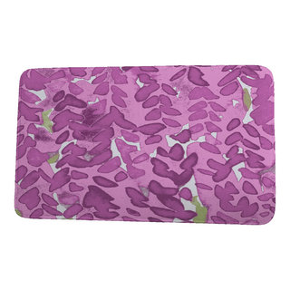 Market Flowers Flower Bell Floral Print Bath Mat, 17"x24 ...