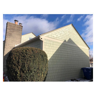 James Hardie Color Plus Staggered Shake Siding - Modern - Columbus - by ...