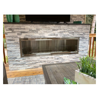 Outdoor Living Space - Transitional - Deck - by Paul Thomas Designs ...