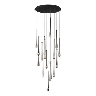 Stillo LED Pendant, Black - Contemporary - Pendant Lighting - by ...