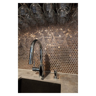 Copper Wet Bar - Modern - Home Bar - Chicago - by Meyer Design | Houzz