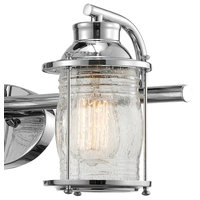 Globe Electric 51549 Bayfield 3 Light 24"W LED Vanity Light - Beach Style - Bathroom Vanity ...