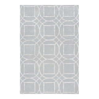 Surya Skyline SKL-2029 8'x10' Rug, Light Gray - Contemporary - Area ...