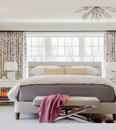 Long, narrow Bedroom layout