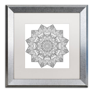 Kathy G. Ahrens 'Andrew Mandala' Art, 16"x16" - Contemporary - Prints ...