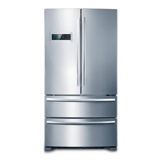 Hallman 36" 4-Door Counter-Depth French Door Refrigerator ...