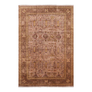 12' X 18' Peshawar Hand Knotted Wool Rug - Q4271, 12' 1" X 17' 9 ...