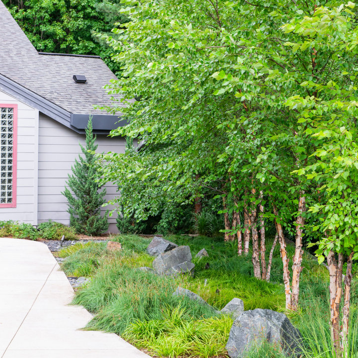 75 Beautiful Contemporary Front Garden Ideas and Designs - September ...