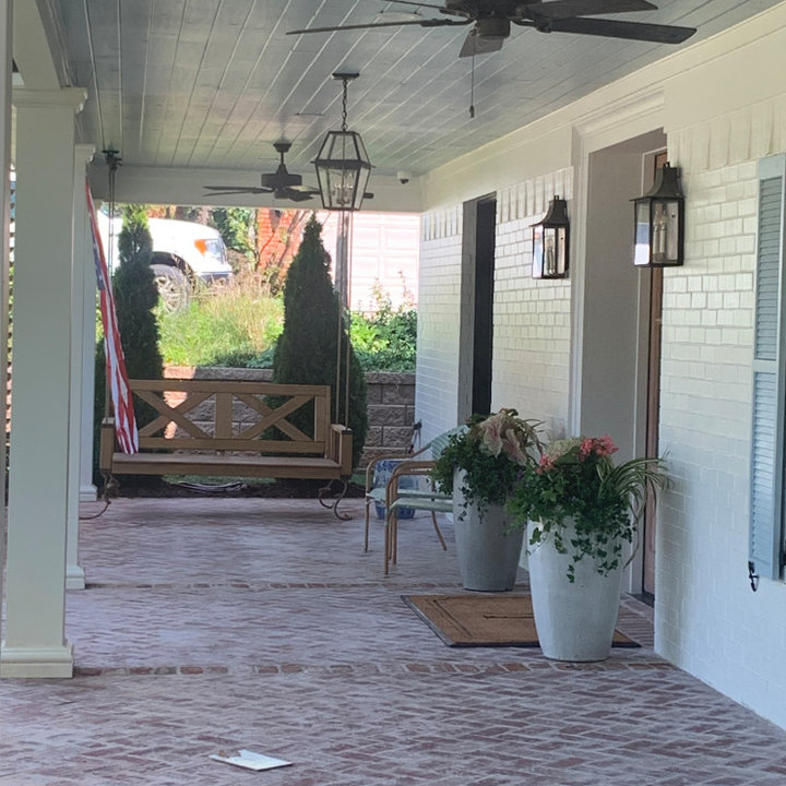 75 Brick Porch Column Ideas You'll Love - October, 2025 | Houzz