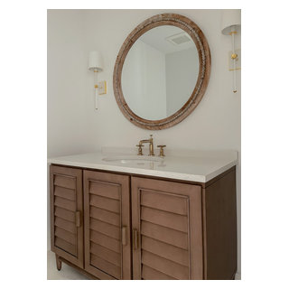 Coastal Remodel - Beach Style - Powder Room - Miami - by South Trace ...