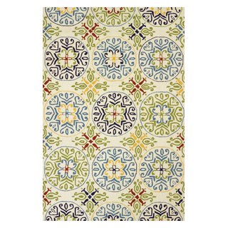 HomeRoots 60" x 90" Multicolor Olefin Area Rug, 60" x 90" x 0.47 ...