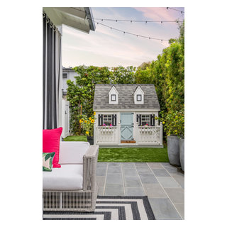 Farmhouse Glam - Contemporary - Patio - Los Angeles - by Kimberley Kay ...