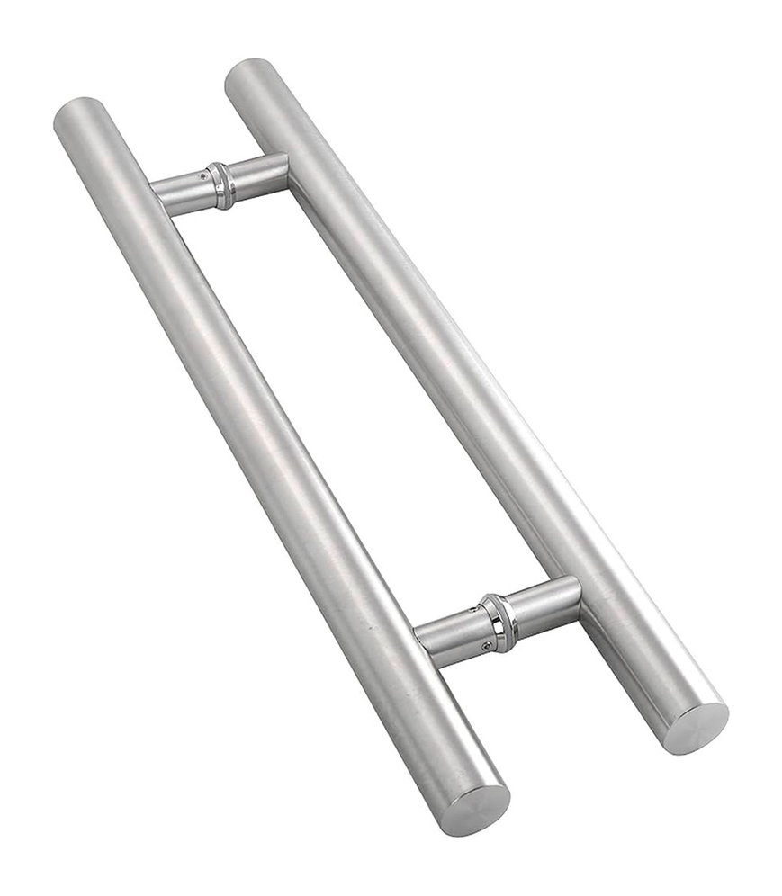 Frameless Glass Pocket Sliding Door With Frosted Design, 26"x84 ...