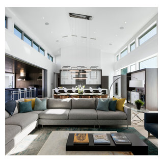 Hi-Tec Ranch - Contemporary - Living Room - Tampa - by April Balliette ...