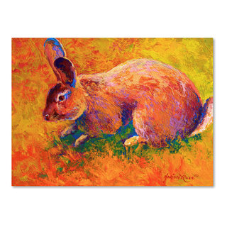Marion Rose 'Rabbit 1' Canvas Art, 14"x 19" - Farmhouse - Prints And ...