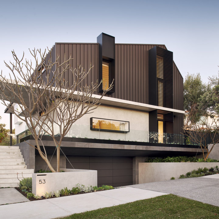 75 Beautiful Exterior with a Gable Roof Ideas & Designs - April 2022 ...