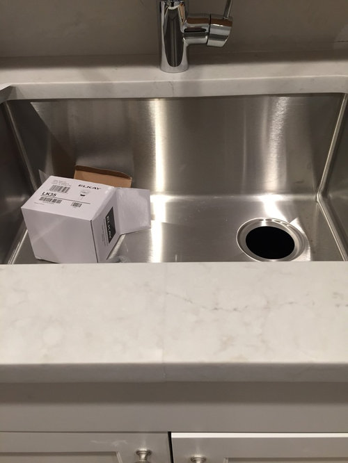 Caesarstone countertop installation