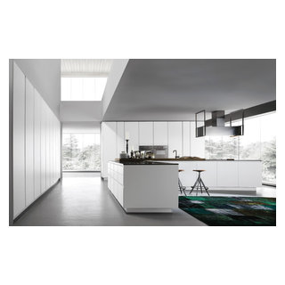 BINOVA - Bluna Laccato Opaco - Modern - Kitchen - San Diego - by ...