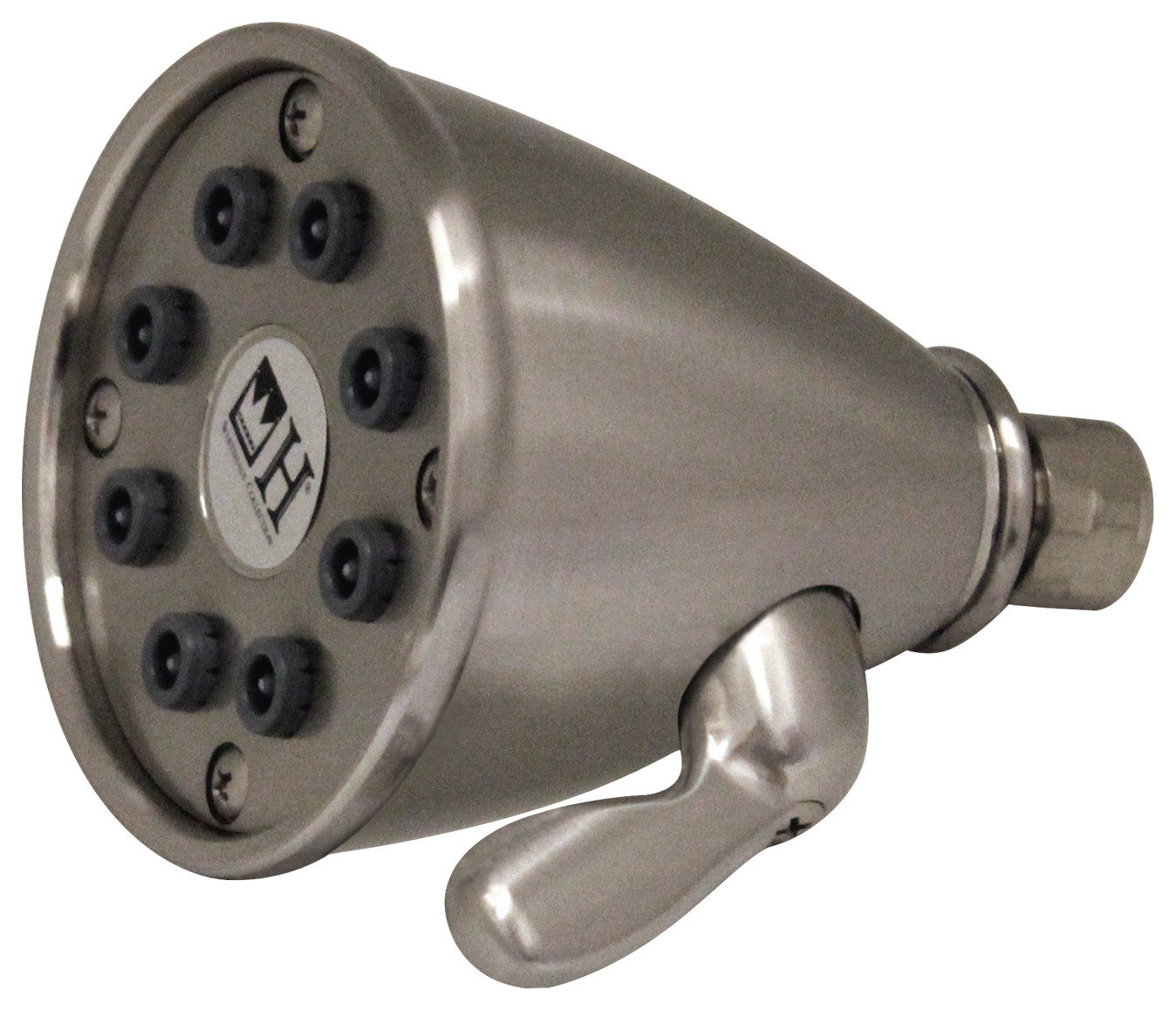 Showerhaus Round Showerhead With 8 Spray Jets Solid Brass Construction ...
