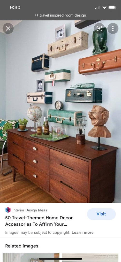 guest room aka the giant world map room -how to work with it??